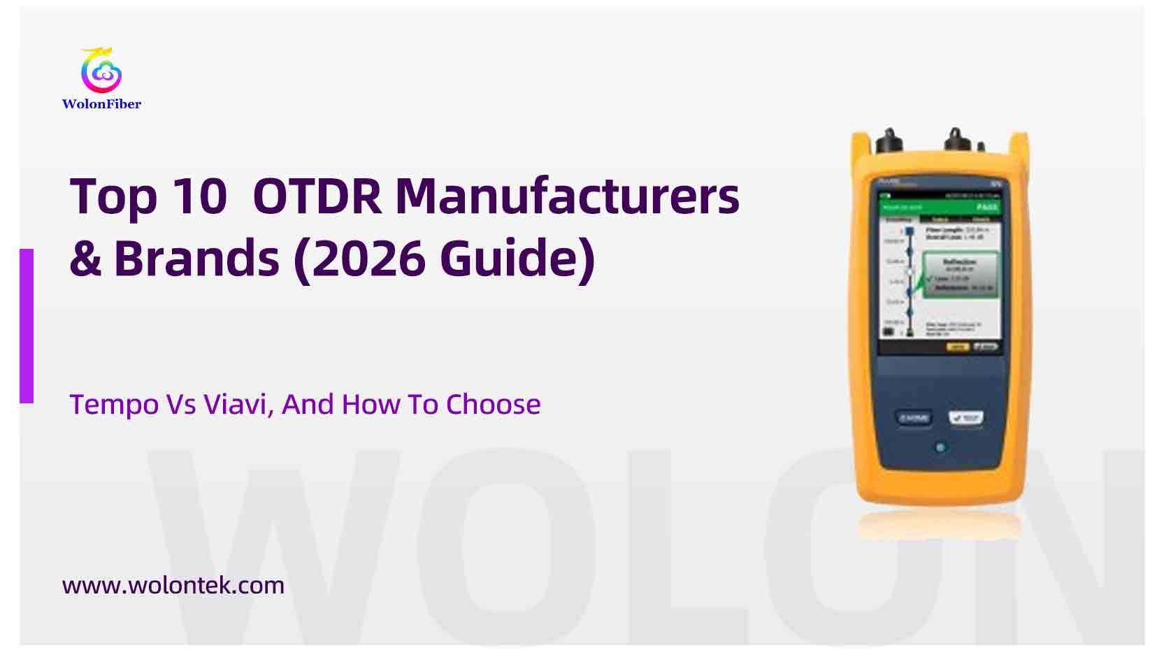 Top 10 OTDR Manufacturers & Brands: 2026 Buyer's Guide