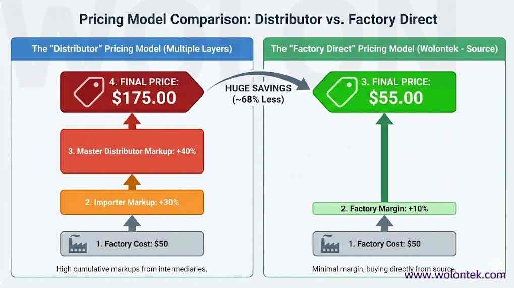 MPO Trunk Cable Price Guide: Factory Direct vs. Distributor Cost (2026)