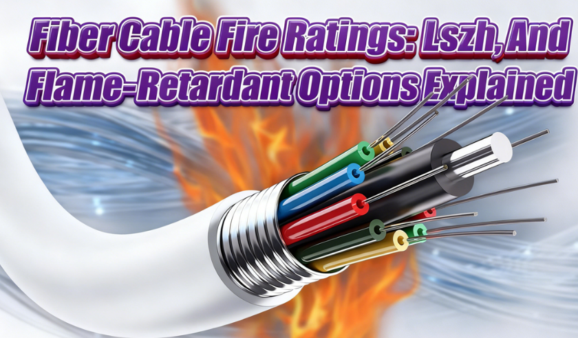Fiber Cable Fire Ratings: Lszh, Pvc And Flame-Retardant Options ...