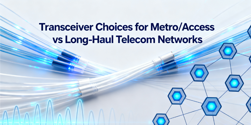 Transceiver Choices for Metro/Access vs Long-Haul Telecom Networks ...