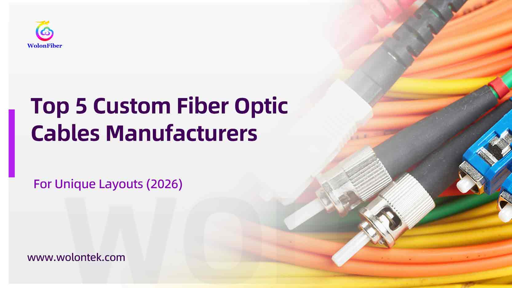 Top 5 Custom Fiber Optic Cables Manufacturers (2026 Guide)